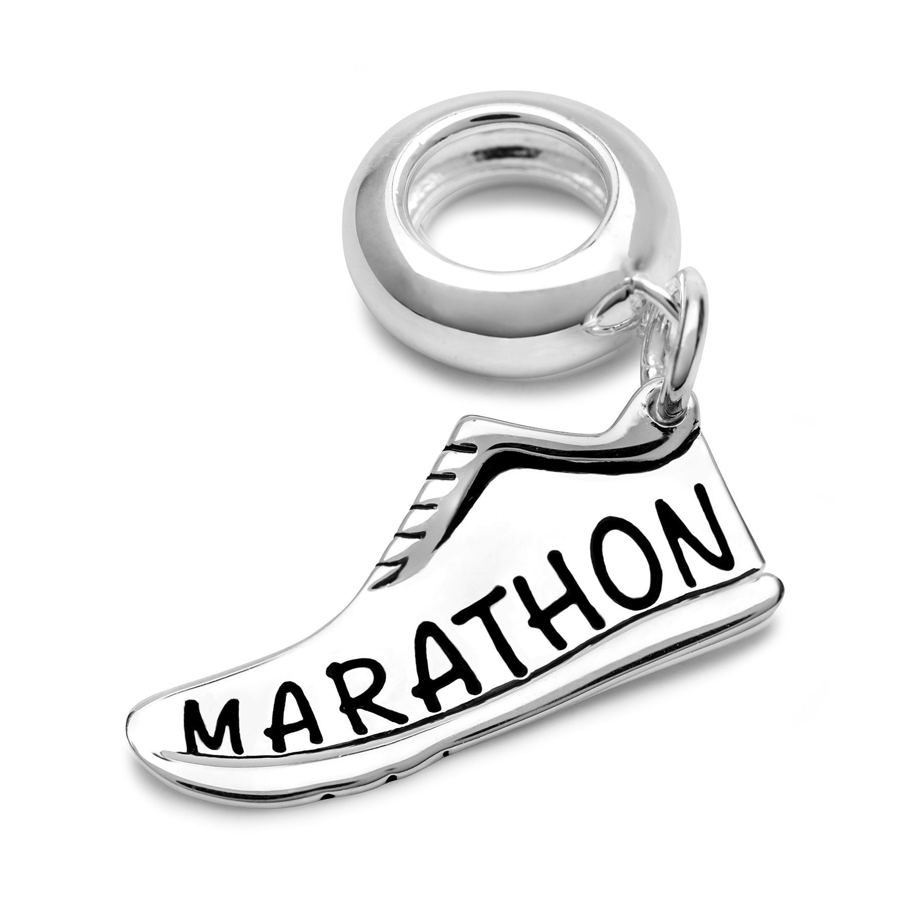 Marathon Trainer Charm with option to personalise – Charming Rewards